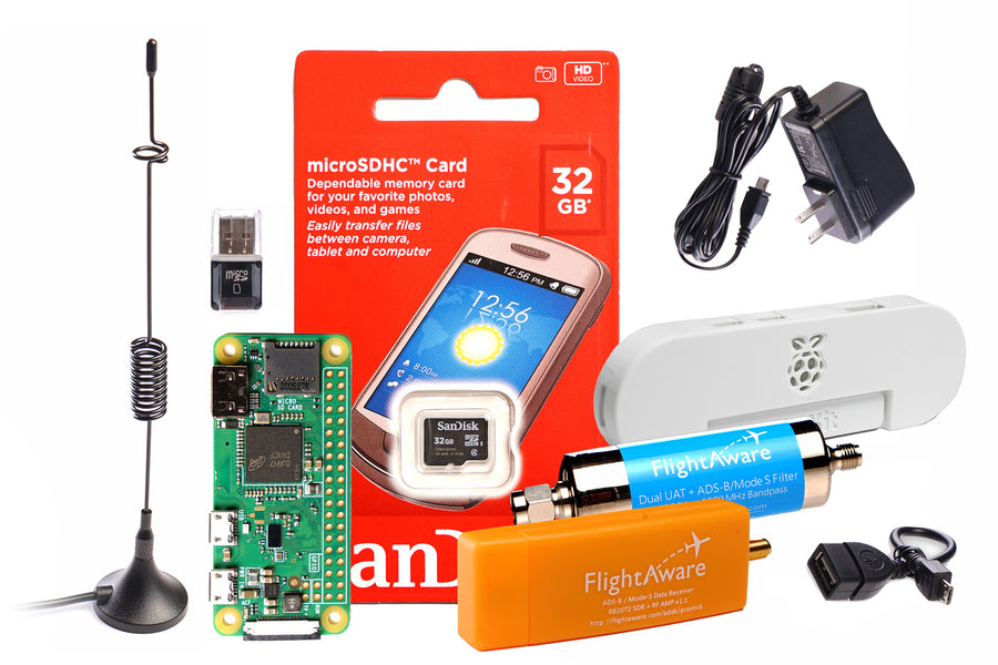 FlightFeeder Basic - ADS-B Flight Tracker (PiAware) - 978 MHz UAT ...