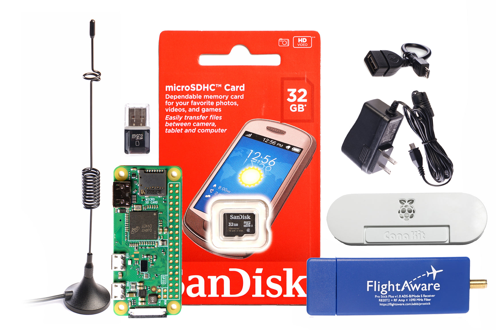 1090MHz PiAware ADS-B Kit – FlightAware